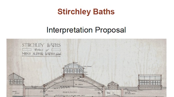 Stirchley Baths Activity Plan and historic Interpretation proposal ...